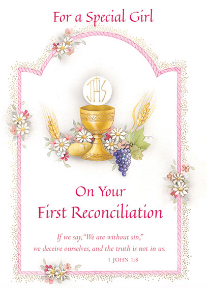 First Reconciliation Card